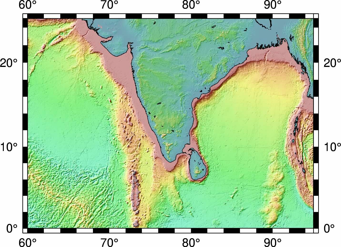 PyGMT: High-Resolution Topographic Map in Python (codes included ...
