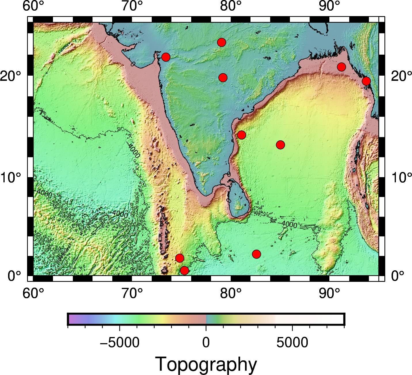 PyGMT: High-Resolution Topographic Map in Python (codes included ...